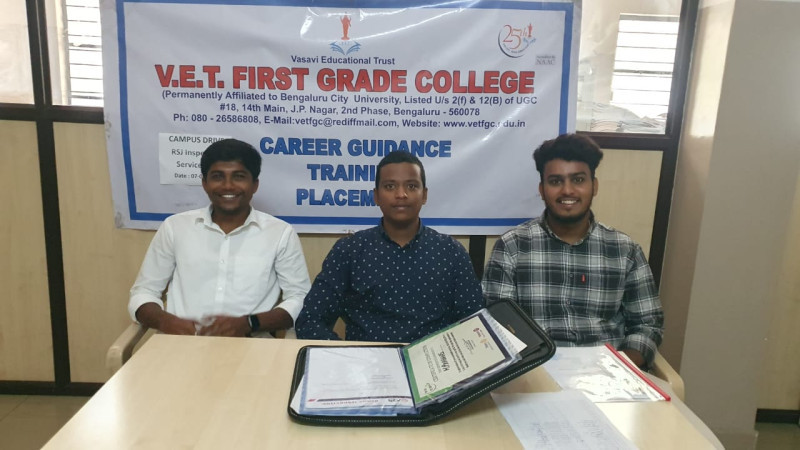 VET First Grade College | Vasavi Educational Trust